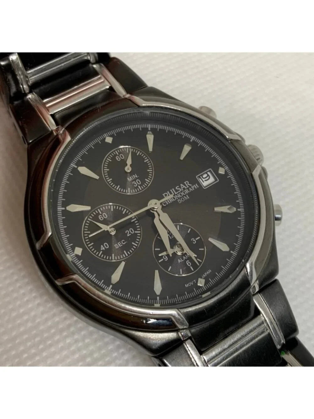 Pulsar | Accessories | Pulsar Chronograph Ym62x44 Mens Watch 38mm Two ...